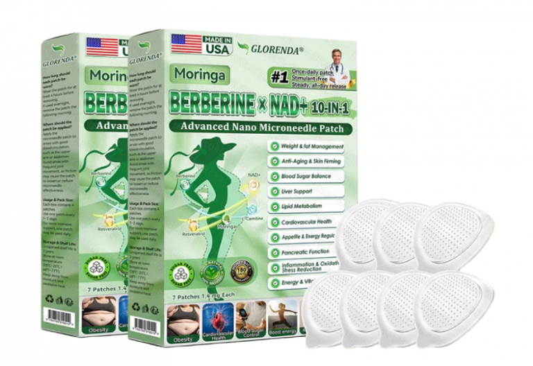 GLORENDA Moringa Patch Reviews - Berberine & NAD+ 10-in-1 Nano Patches!